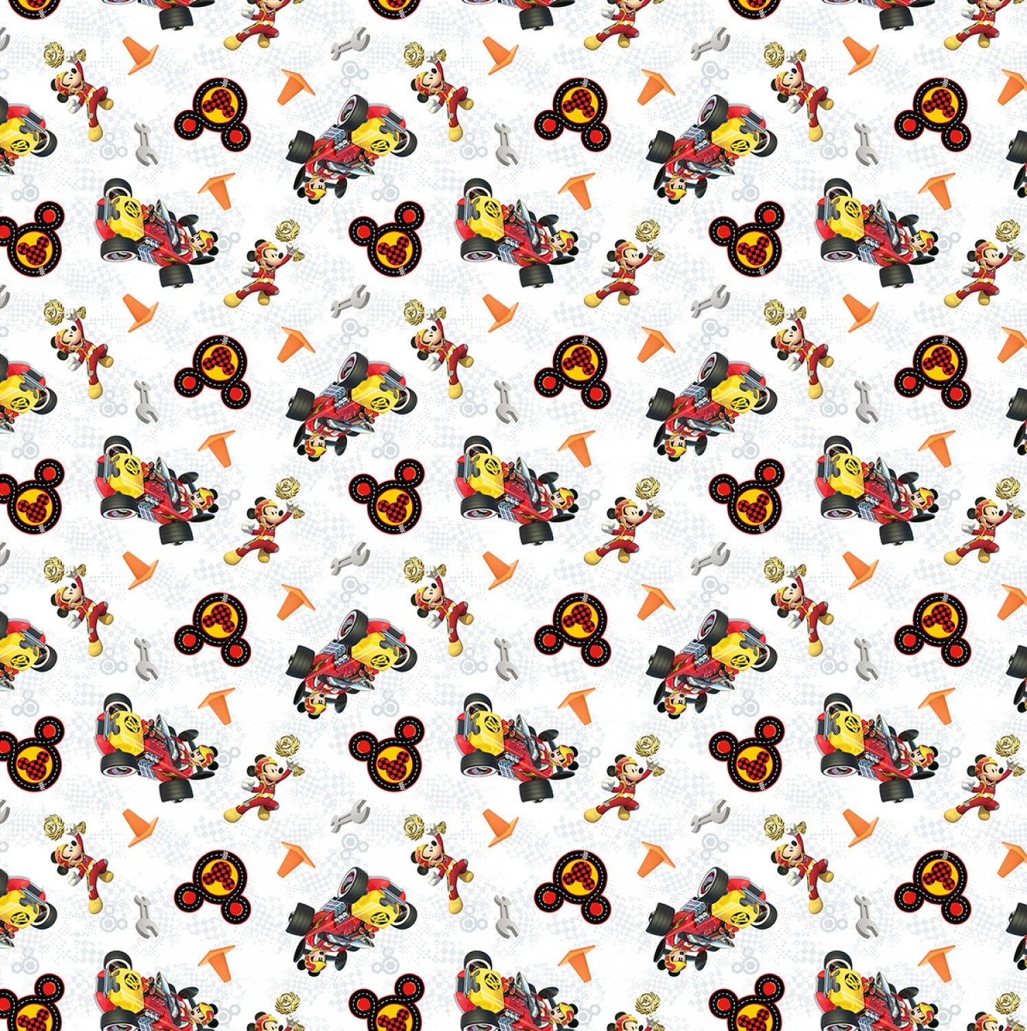 Disney Mickey Mouse Winners Circle Fabric by the yard