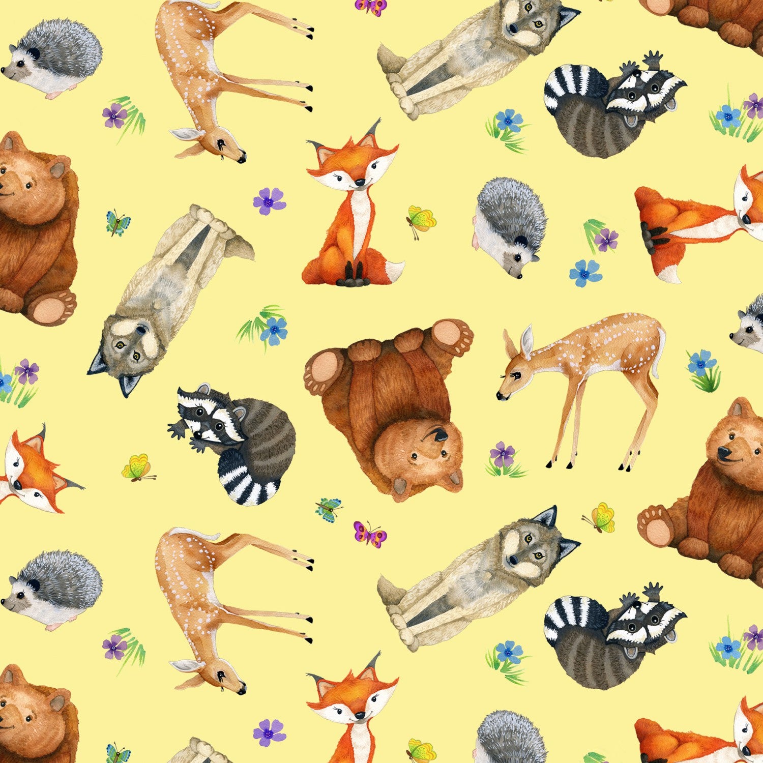 Magic Forest Fabric by the yard
