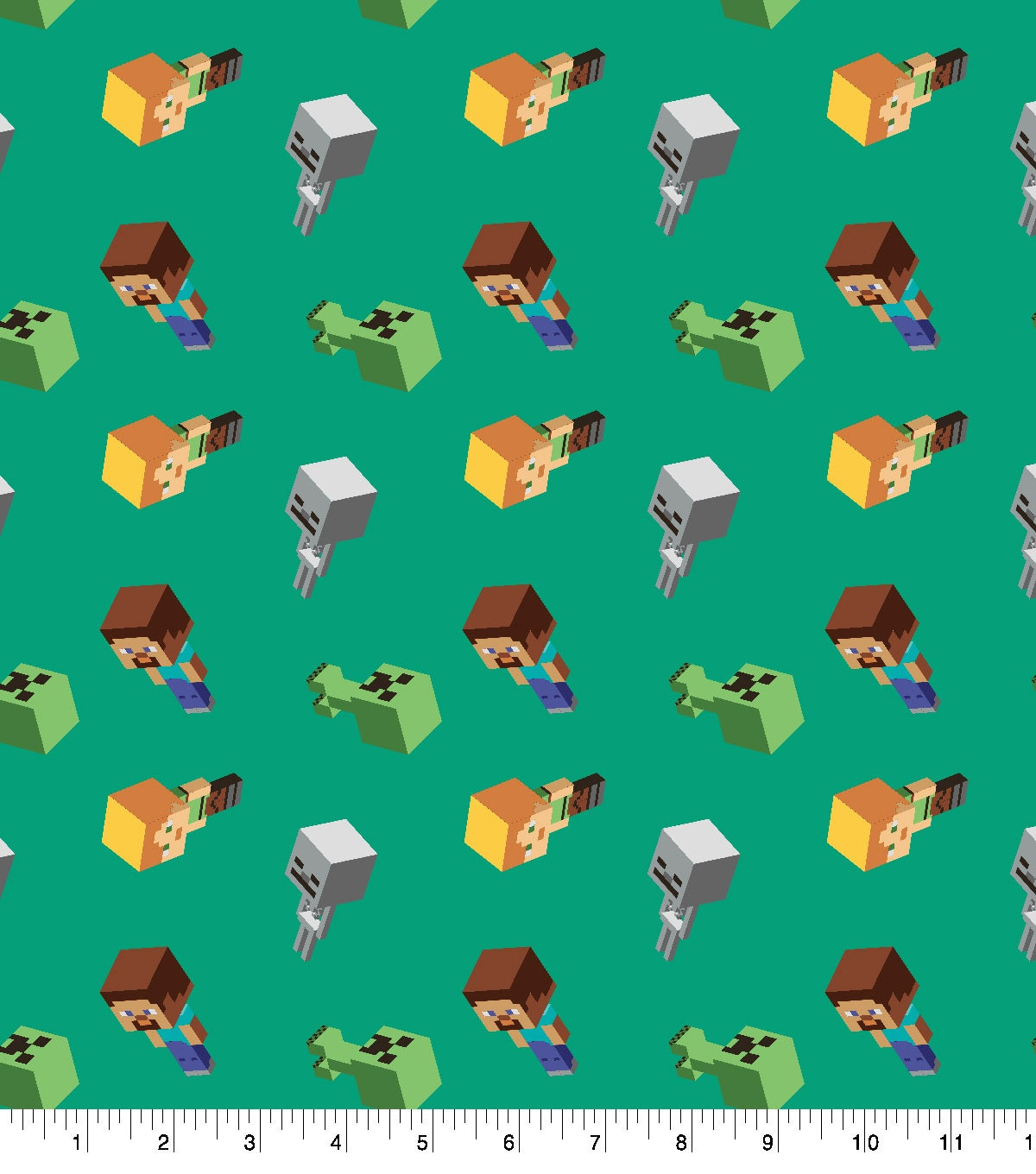 Minecraft Day Mobs Fabric by the yard